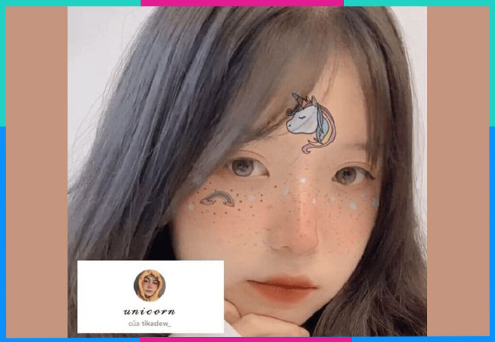 Filter Instagram đẹp cho nữ Unicorn